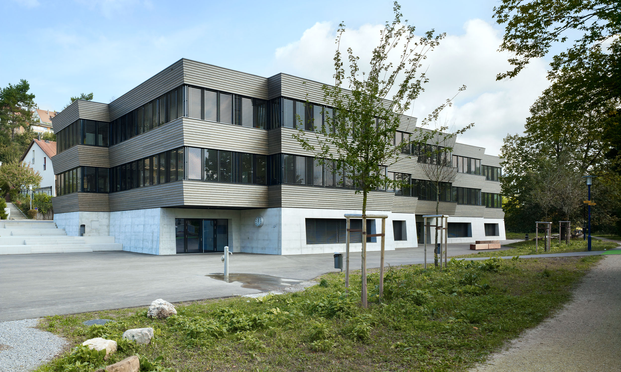 Primarschule Haldenacher Birmensdorf - KuhnLandschaftsarchitekten